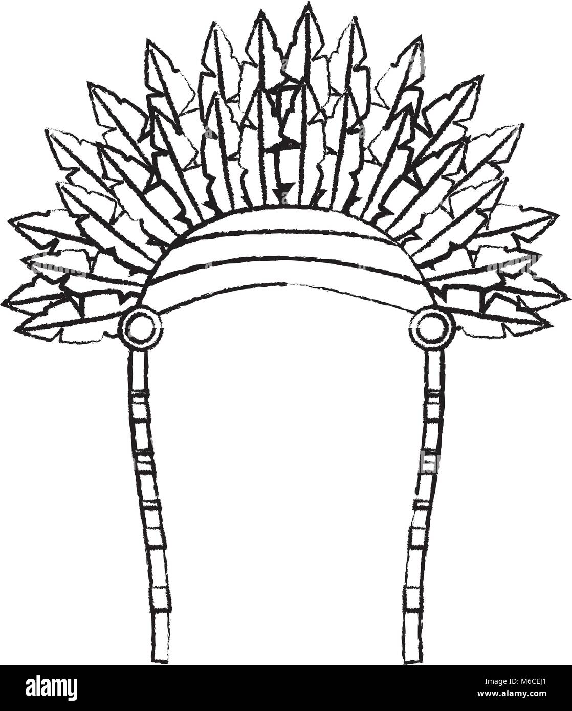 Native american smoking Cut Out Stock Images & Pictures - Alamy