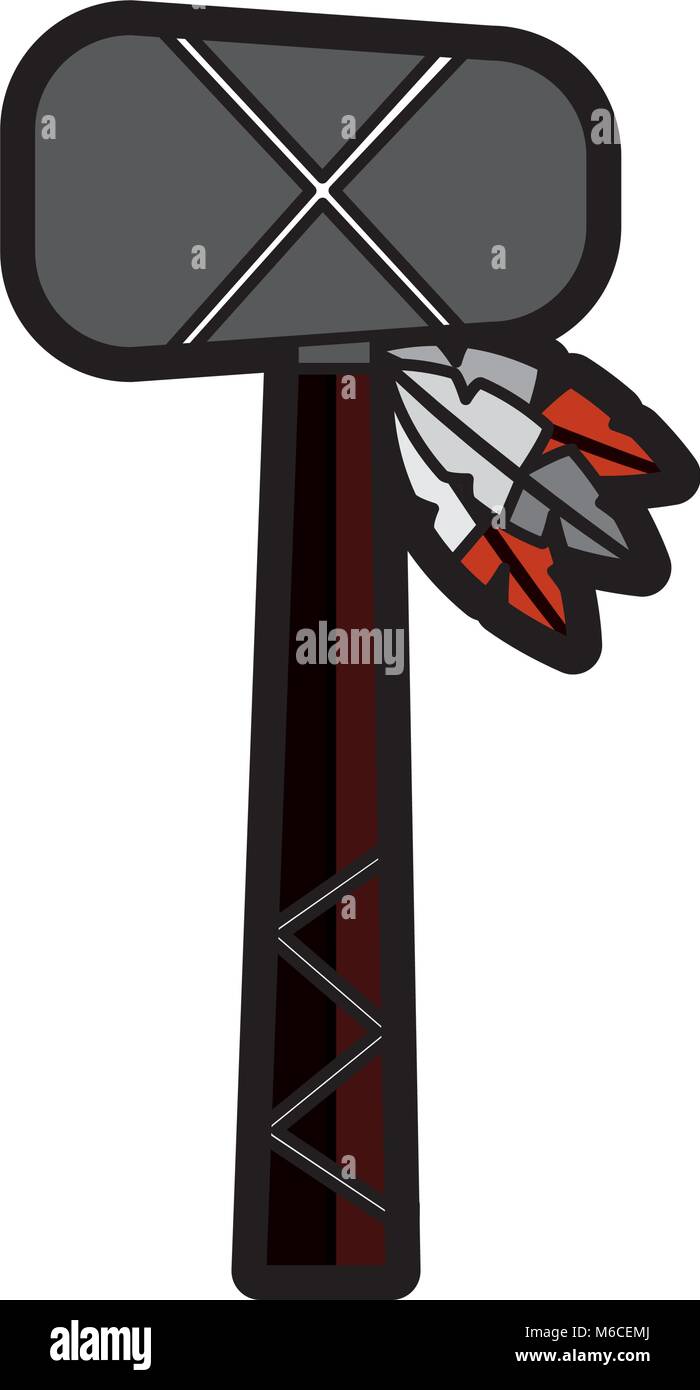 war club weapon ancient traditional icon image Stock Vector Image & Art ...