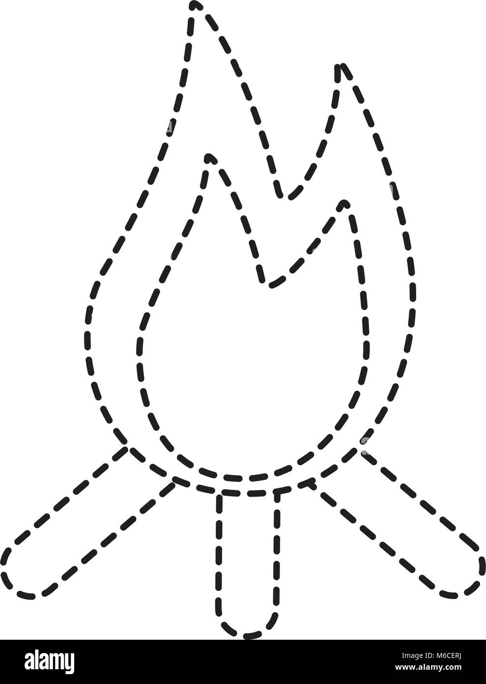 Logs burn Stock Vector Images - Alamy