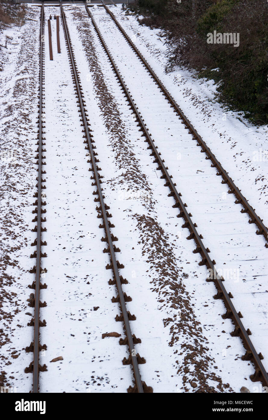 Beverley railway line tracks hi-res stock photography and images - Alamy