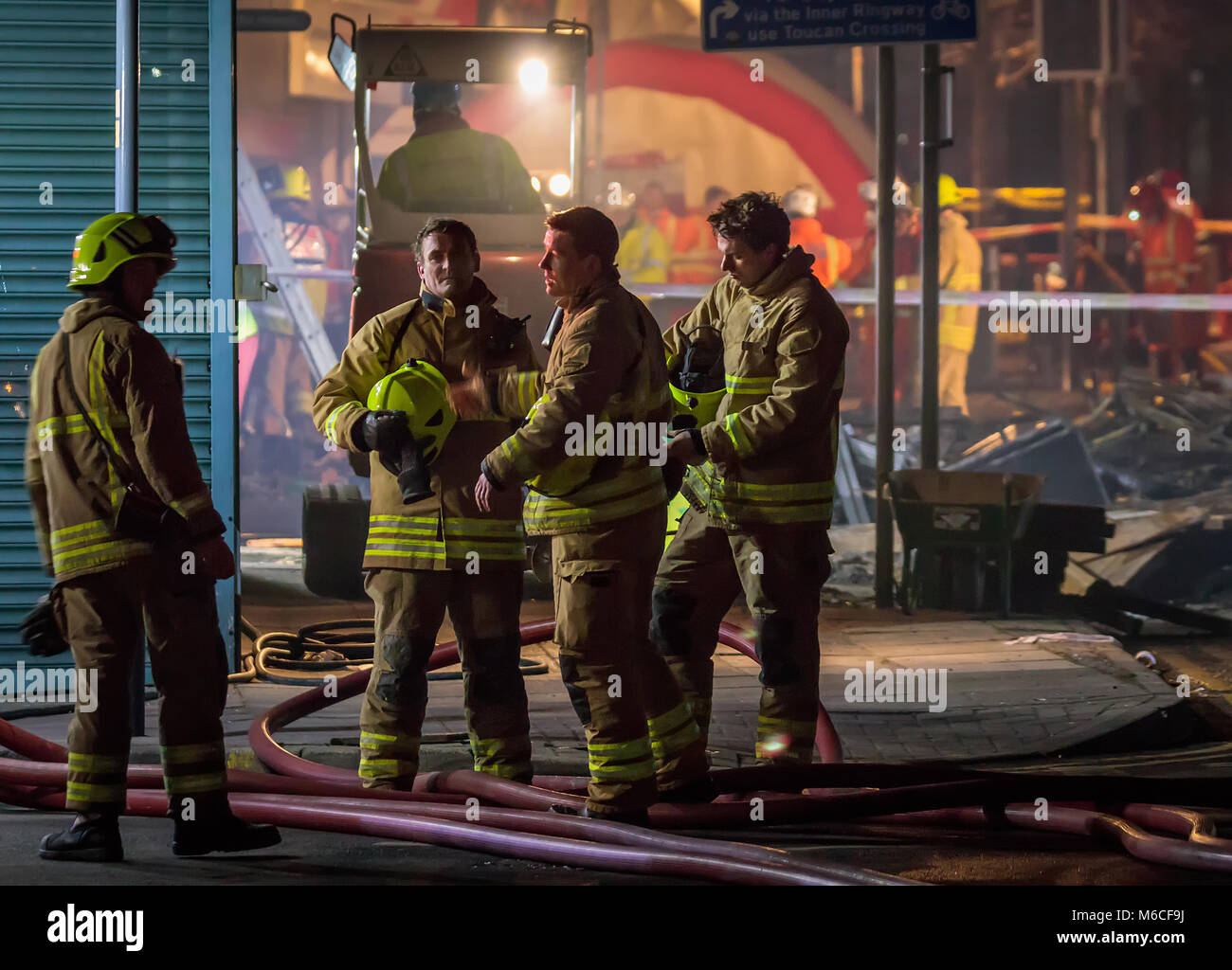 Scenes of an explosion at a polish shop on Hinckley Road in Leicester ...