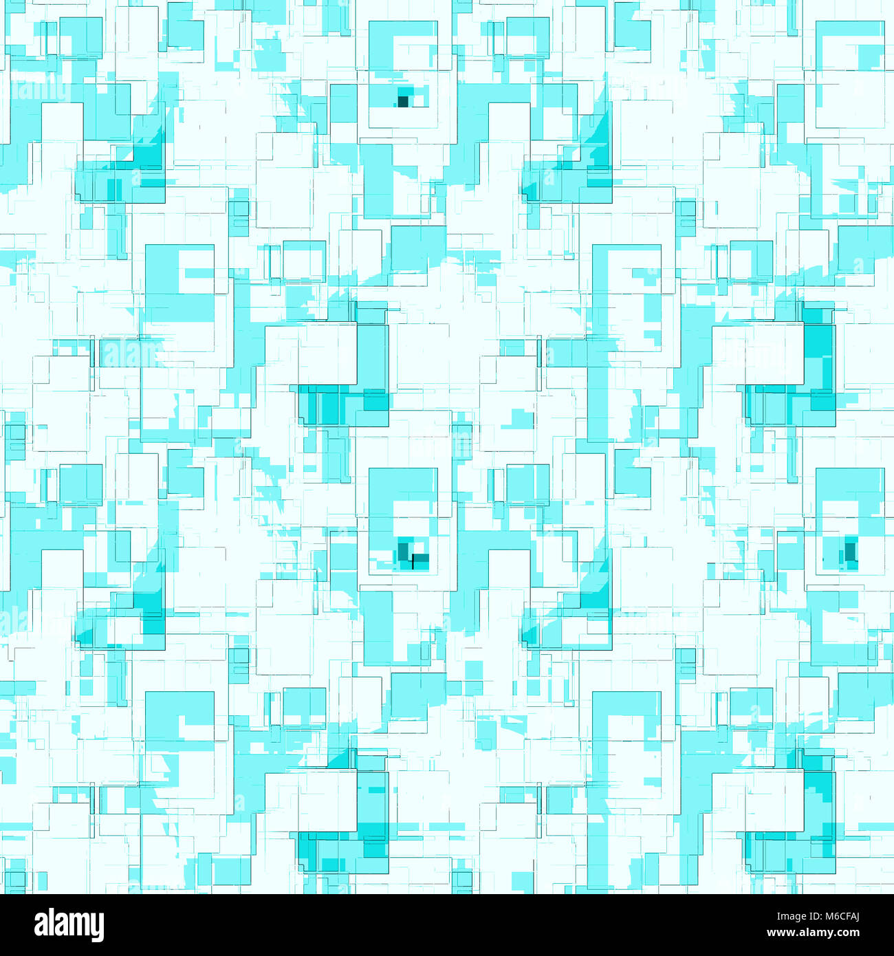 Abstract pale blue and white block pattern background Stock Photo - Alamy