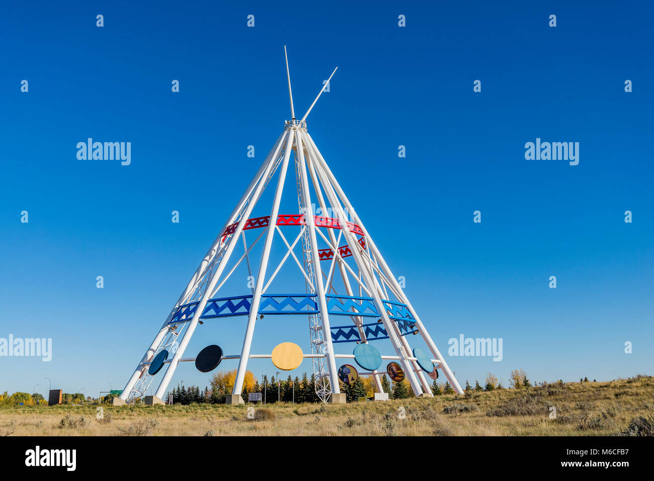 Saamis teepee worlds largest tipi hi-res stock photography and images ...