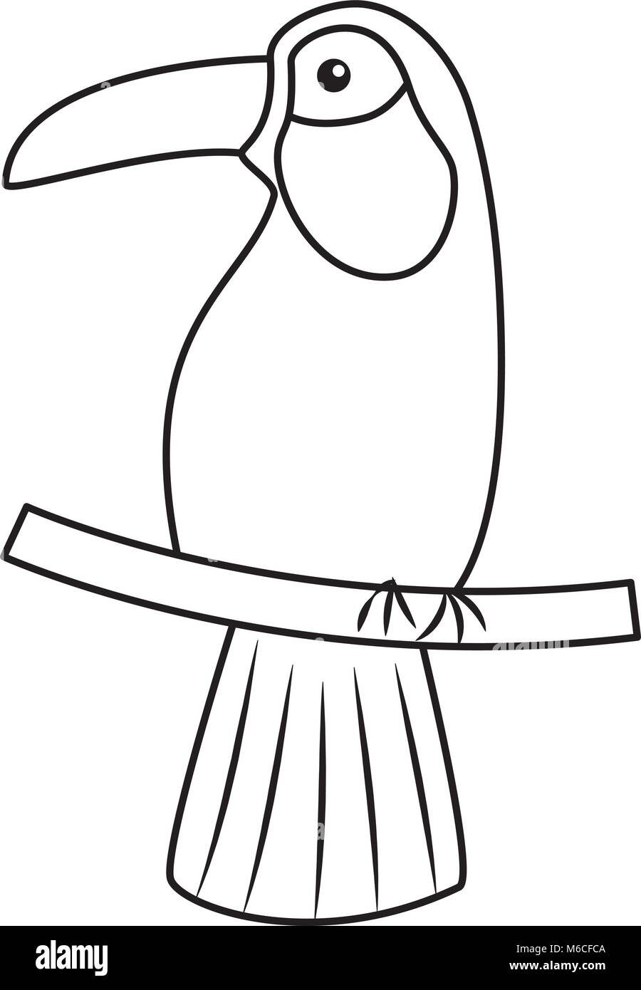 bird tropical icon image Stock Vector Image & Art - Alamy