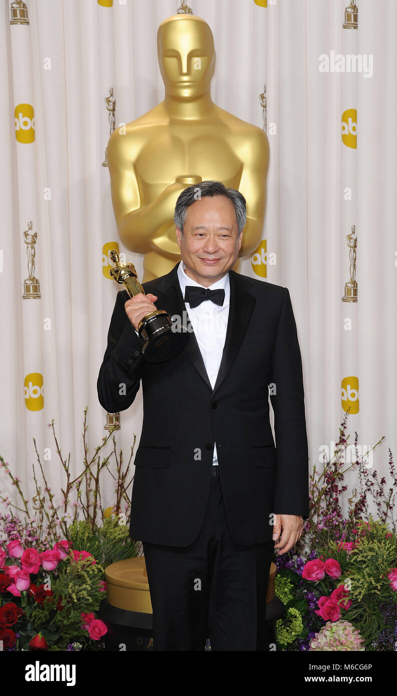 Ang Lee 515 Press Room at the 85th Academy Awards 2013 - Oscars - at ...