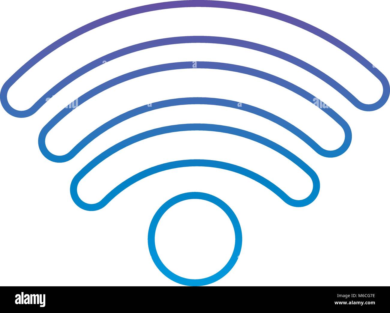 internet wifi connection symbolicon Stock Vector Image & Art - Alamy
