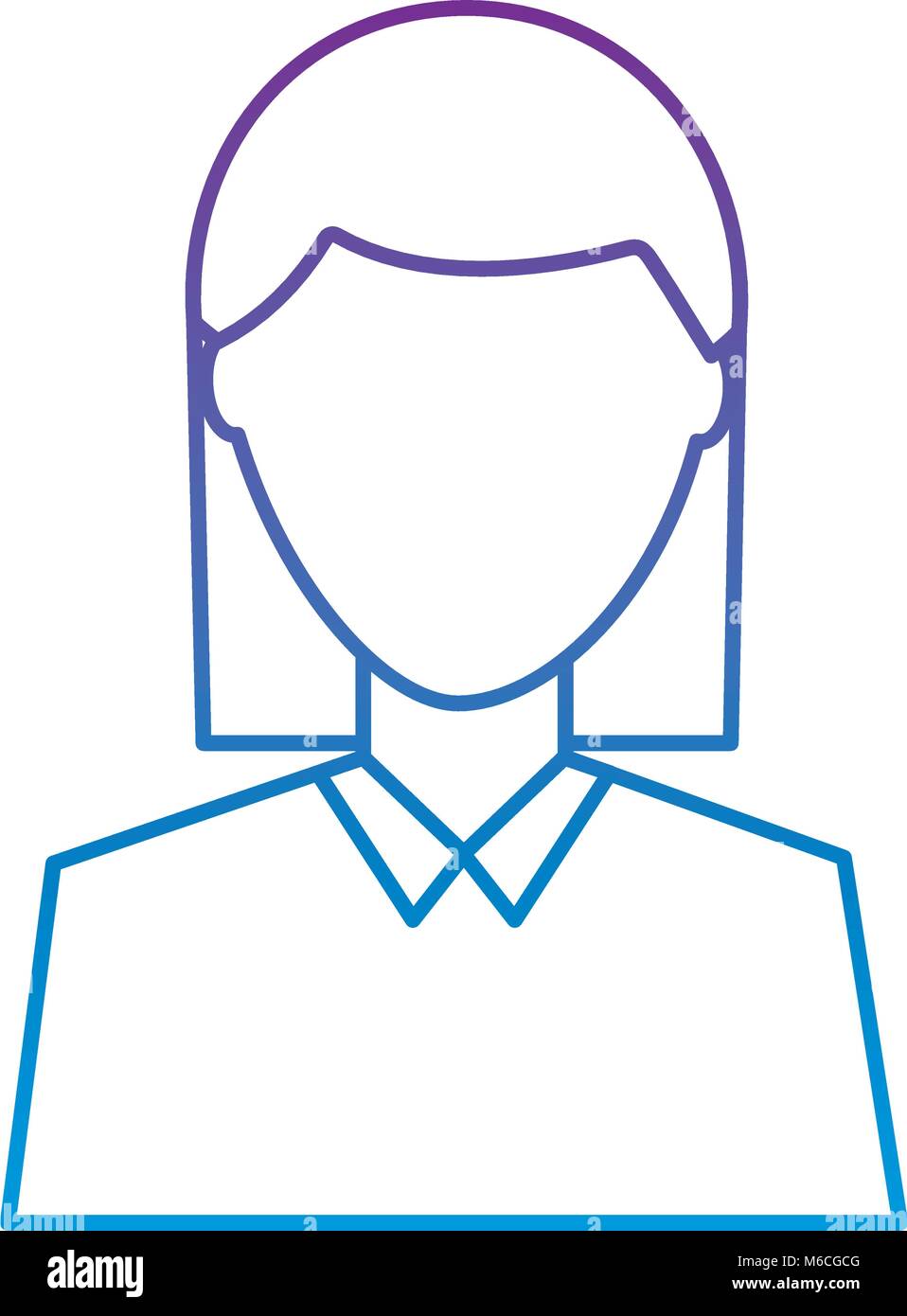 female avatar portrait character woman Stock Vector Image & Art - Alamy