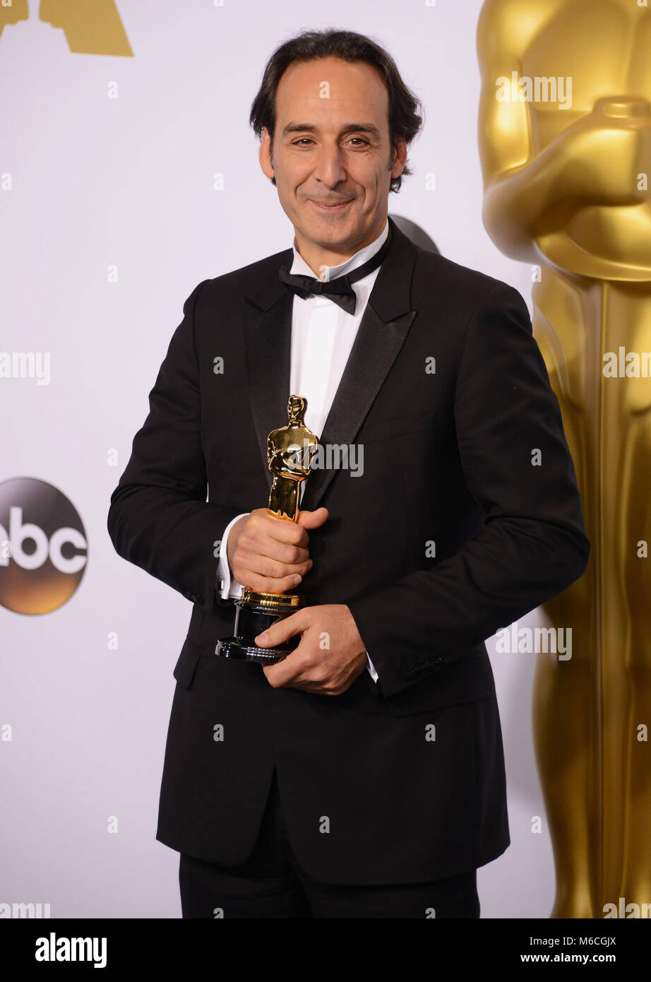 Alexandre Desplat 013 at the 87th Annual Oscars Ceremony at the Dolby ...