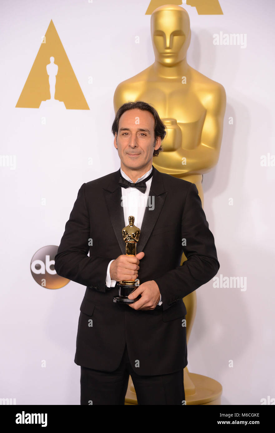 Alexandre Desplat 016 at the 87th Annual Oscars Ceremony at the Dolby ...