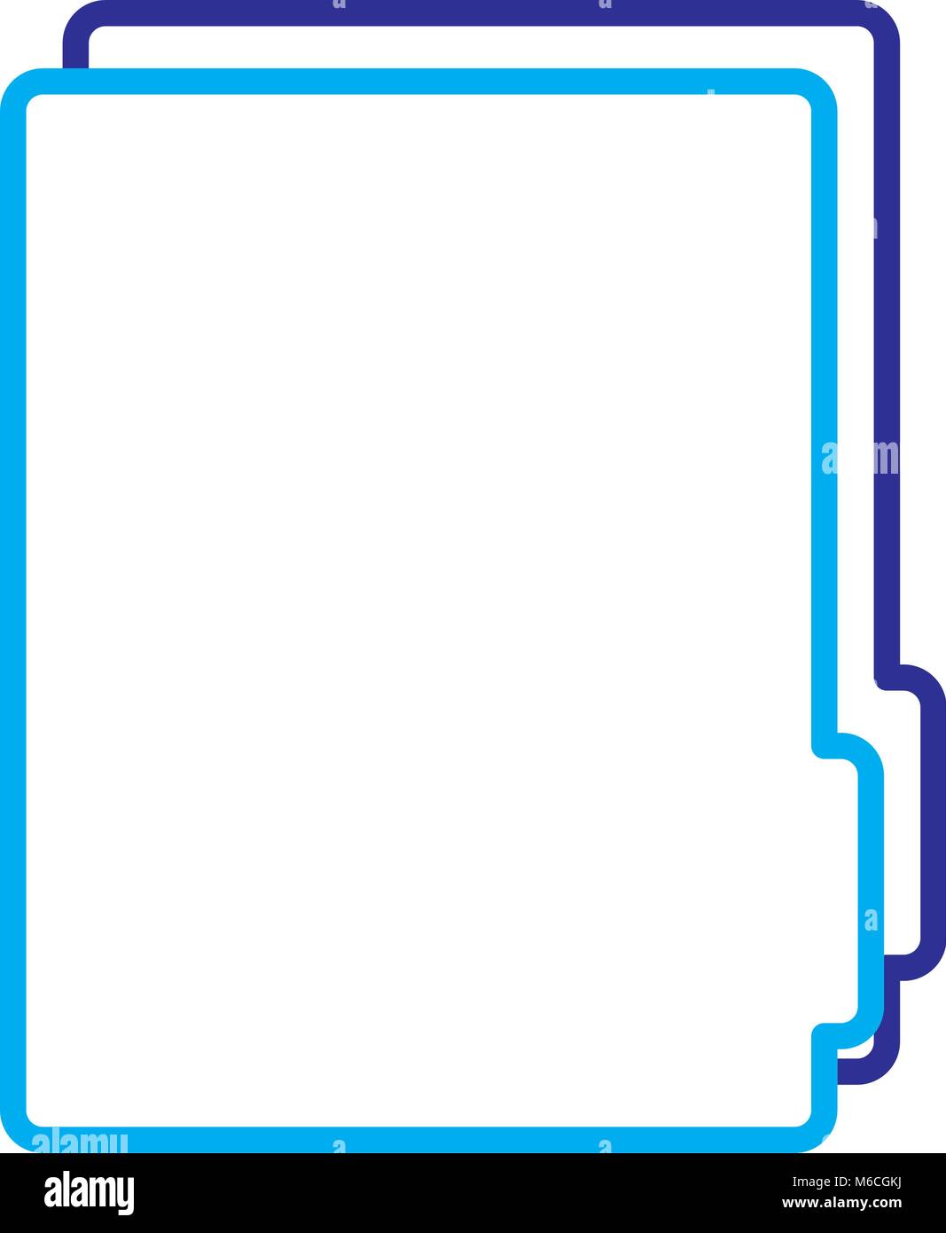 folder file archive document internet element Stock Vector Image & Art ...