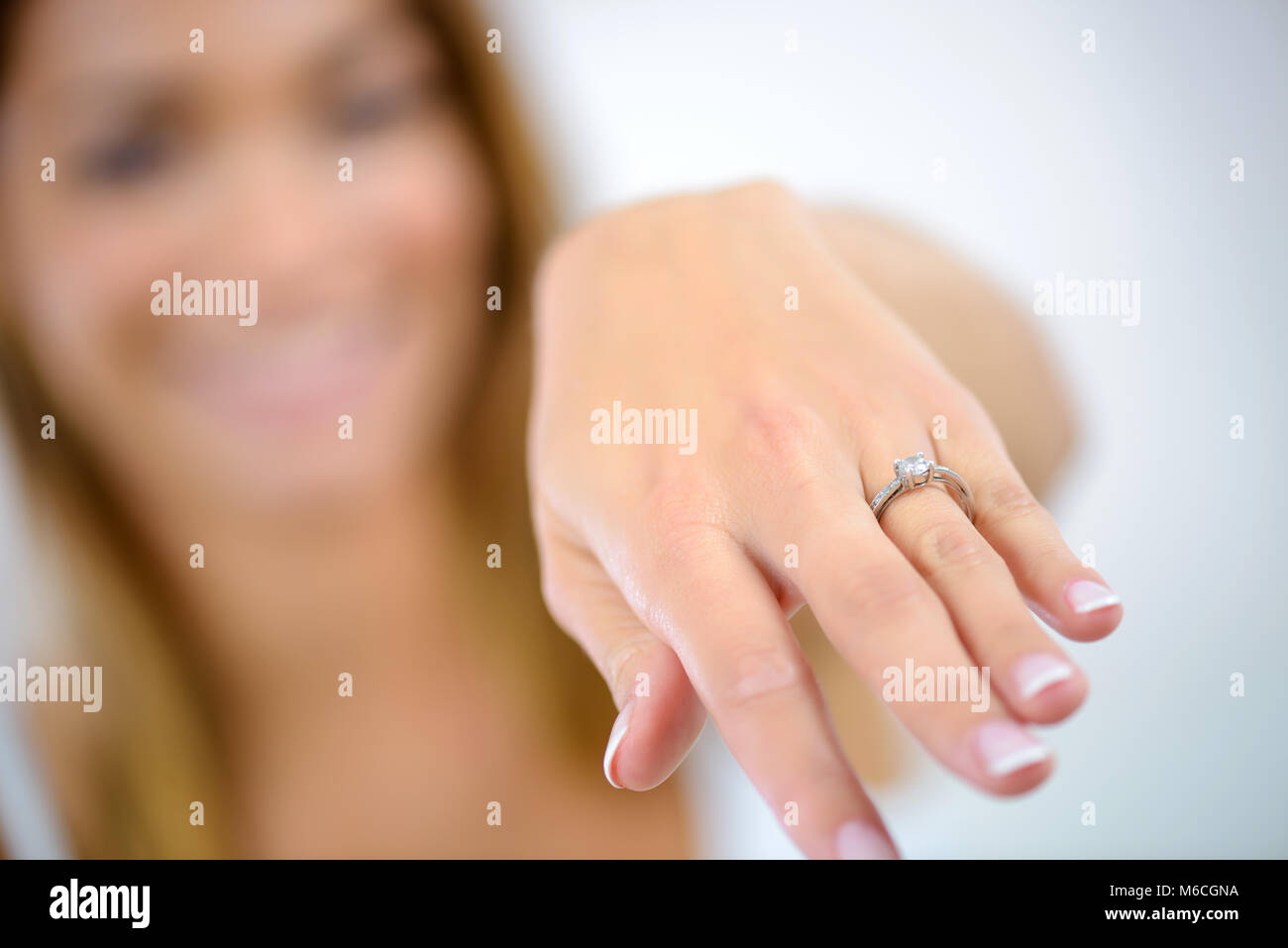 i am engaged Stock Photo - Alamy