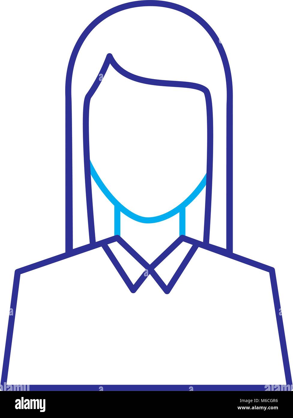 female avatar portrait character woman Stock Vector Image & Art - Alamy