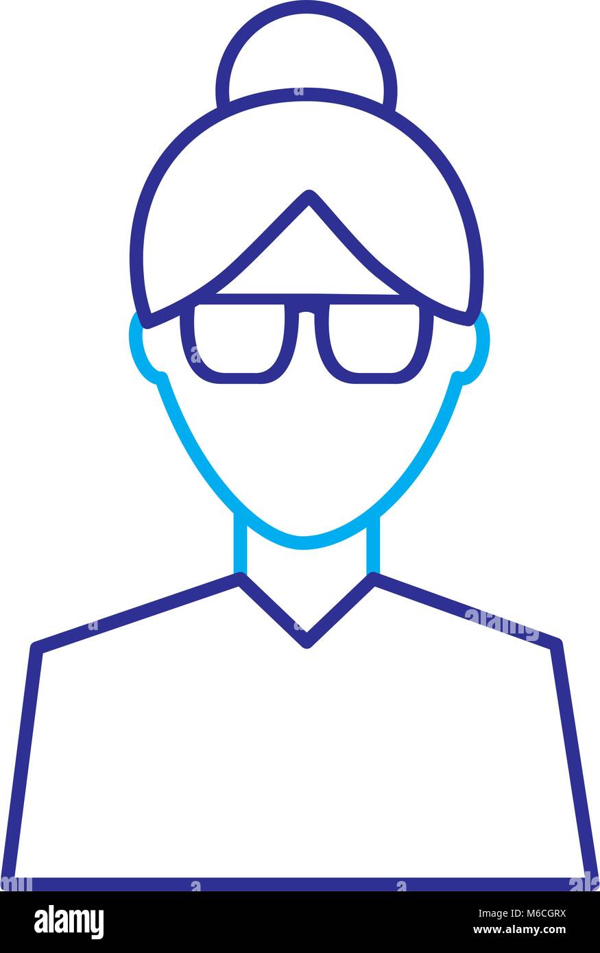 female avatar portrait character woman Stock Vector Image & Art - Alamy