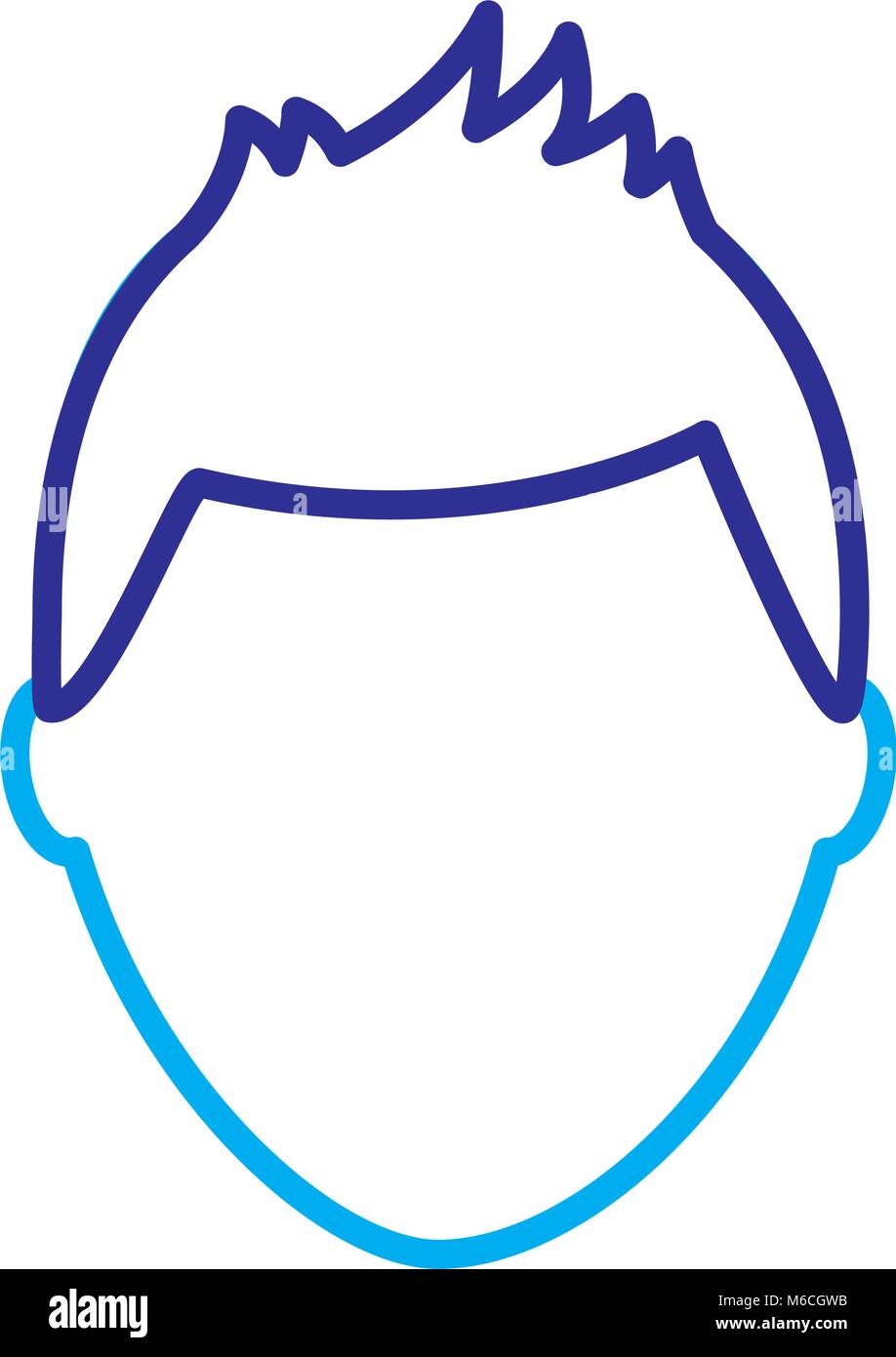 default male avatar man profile picture icon Stock Vector Image & Art ...