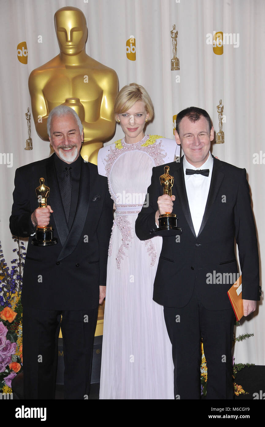 Rick Baker and Dave Elsey - Oscars , Cate Blanchett at the 83th Academy ...