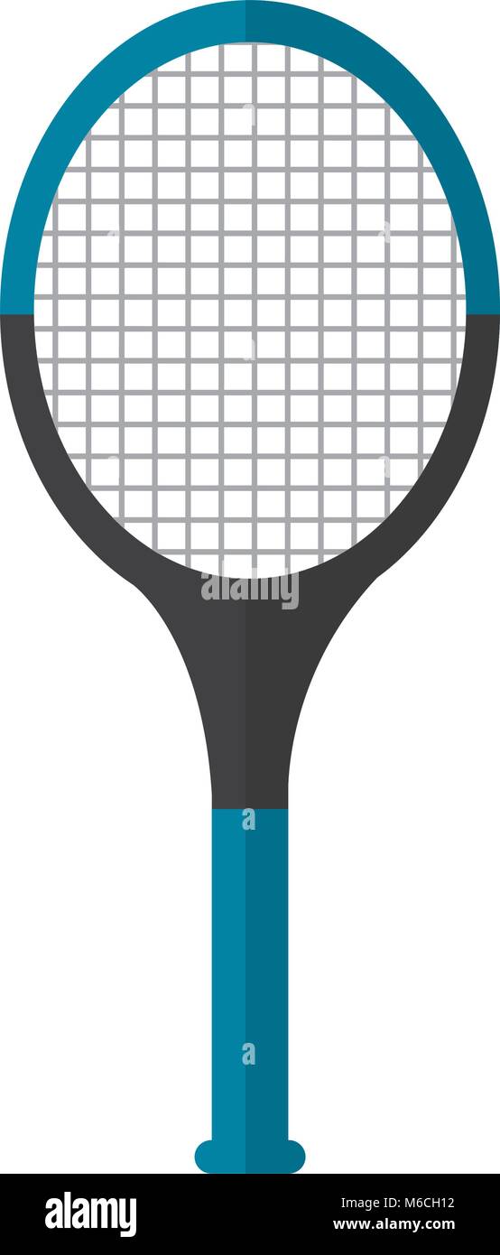 racket sport tennis equipment object Stock Vector Image & Art - Alamy