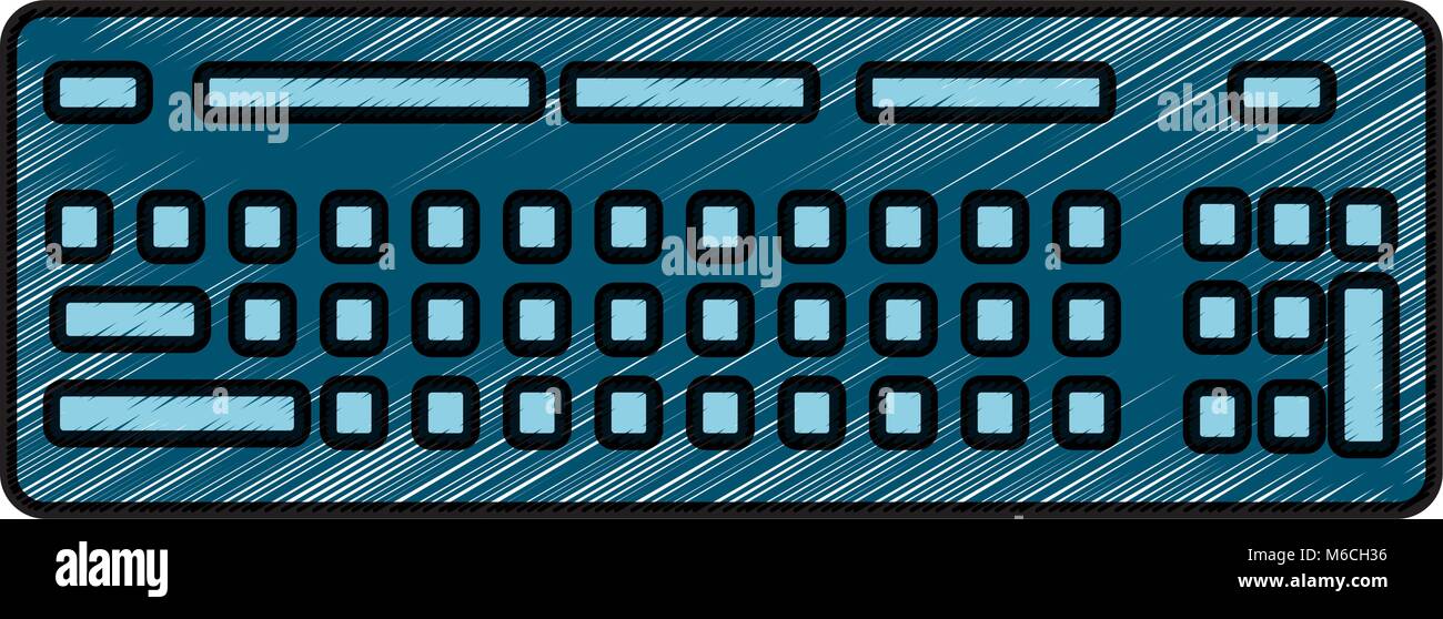 keyboard hardware technology device Stock Vector Image & Art - Alamy