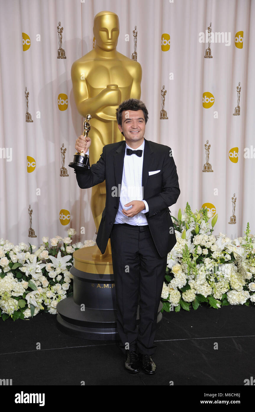 Thomas Langmann 185 press room at the Oscar - 84th Academy Awards at ...