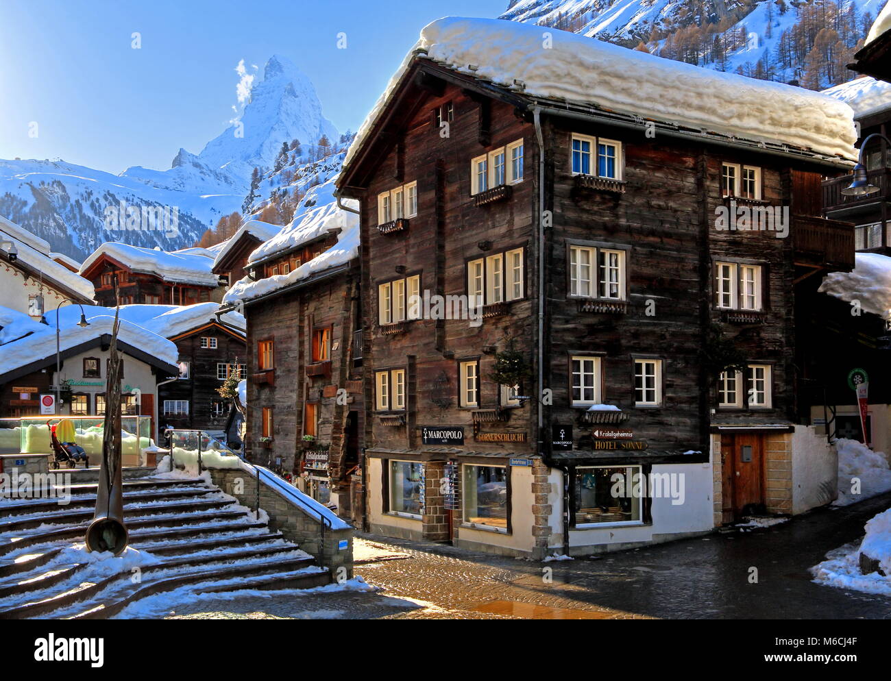 Old Zermatt High Resolution Stock Photography and Images - Alamy