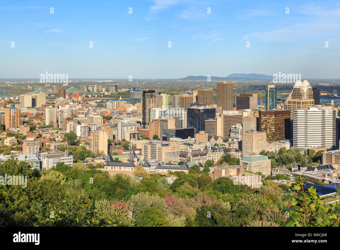 Montreal quebec mount royal hi-res stock photography and images - Alamy