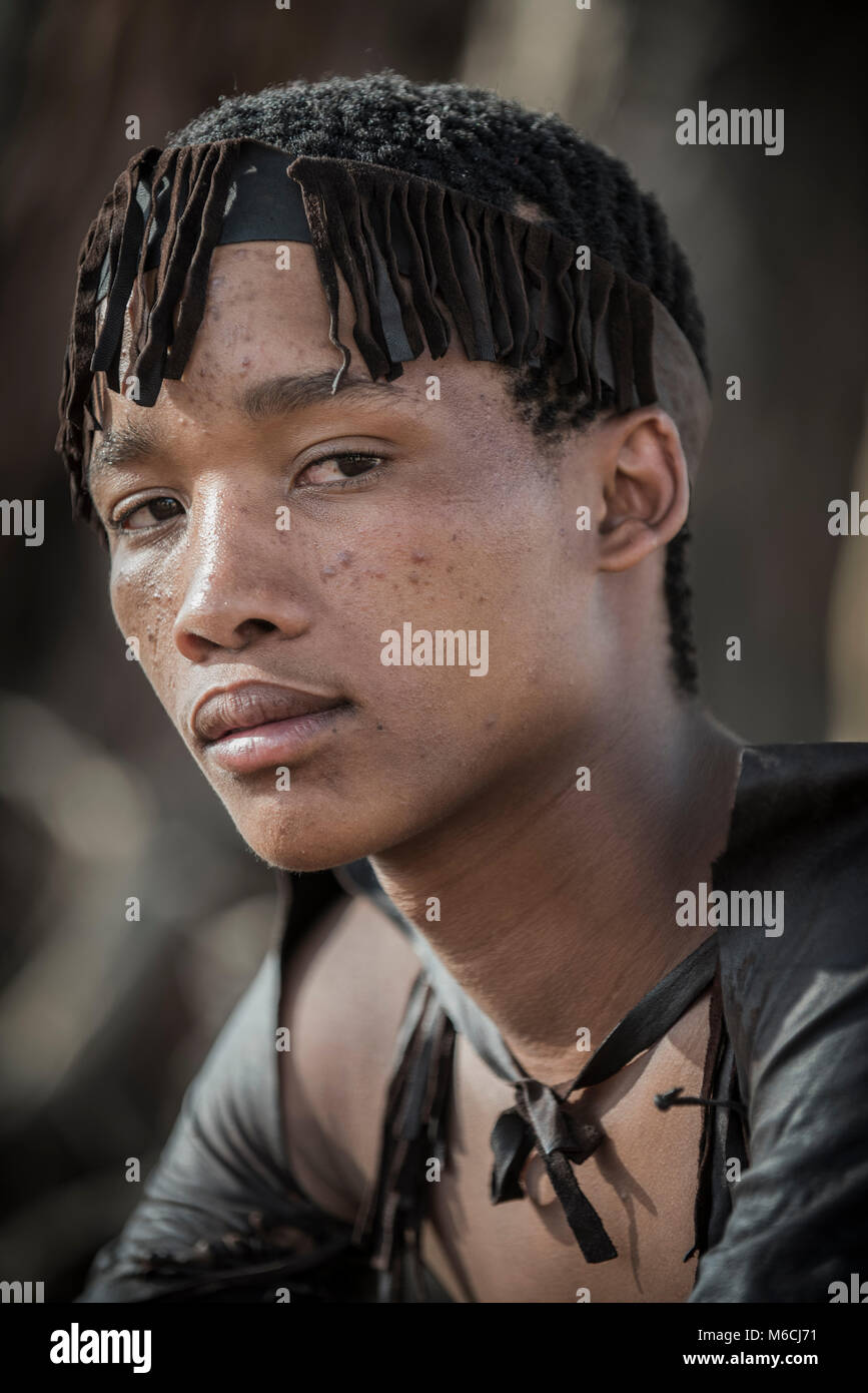 Africa bushman namibia hi-res stock photography and images - Alamy
