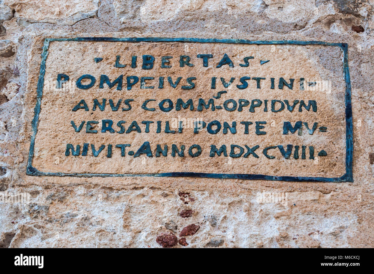 Old latin inscription hi-res stock photography and images - Alamy