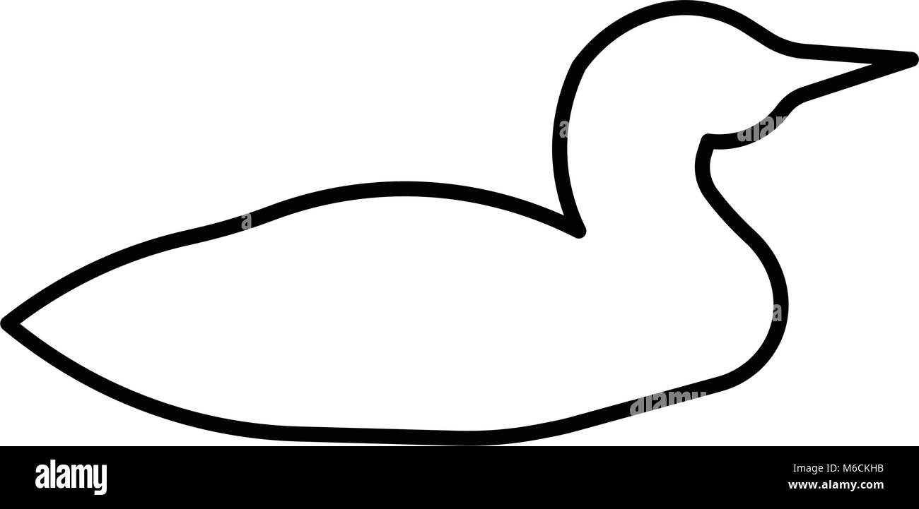 Loon Outline 5+ Hundred Loon Silhouette Royalty Free Images, Stock