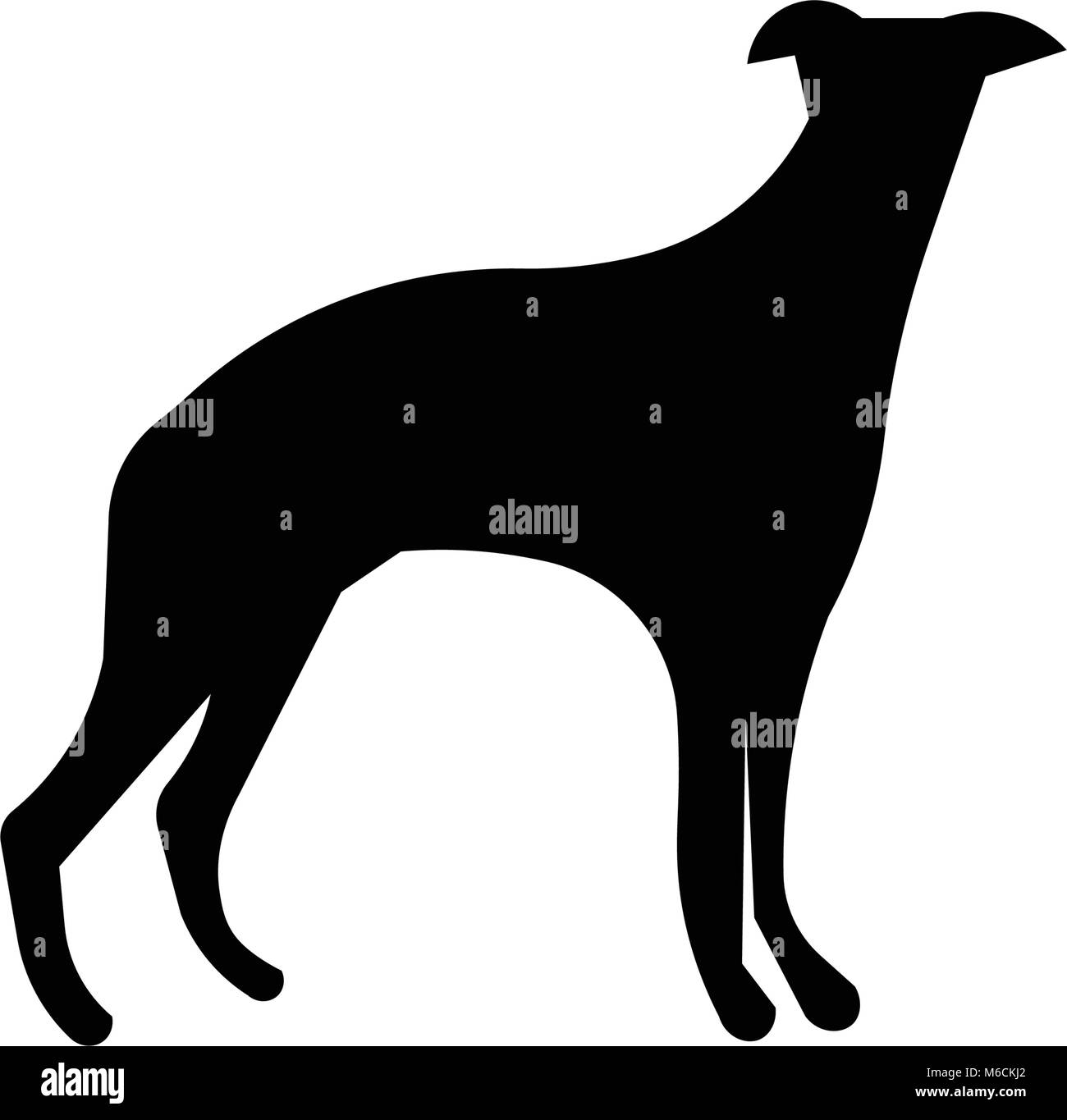 Greyhound running background Stock Vector Images - Alamy
