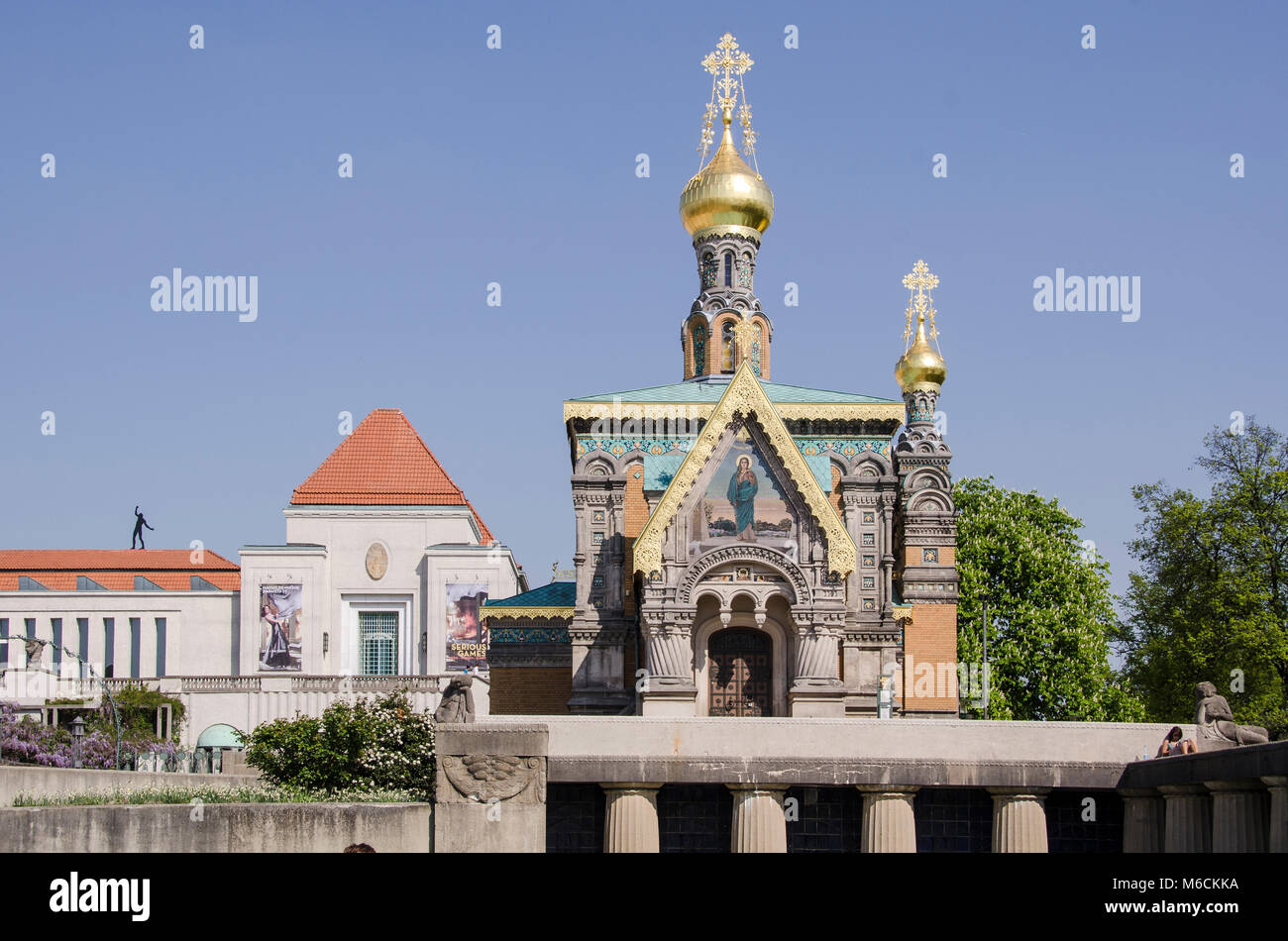 Mathildenhöhe hi-res stock photography and images - Alamy