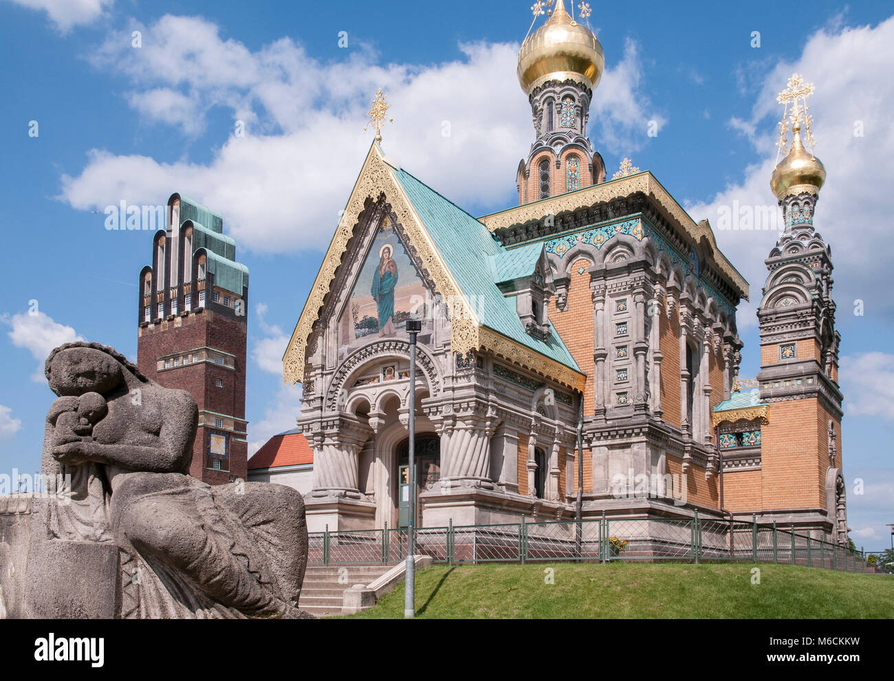 Mathildenhöhe hi-res stock photography and images - Alamy