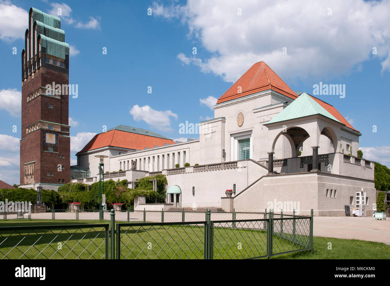 Mathildenhöhe, Darmstadt, Hessen, Deutschland, Europa Stock Photo - Alamy