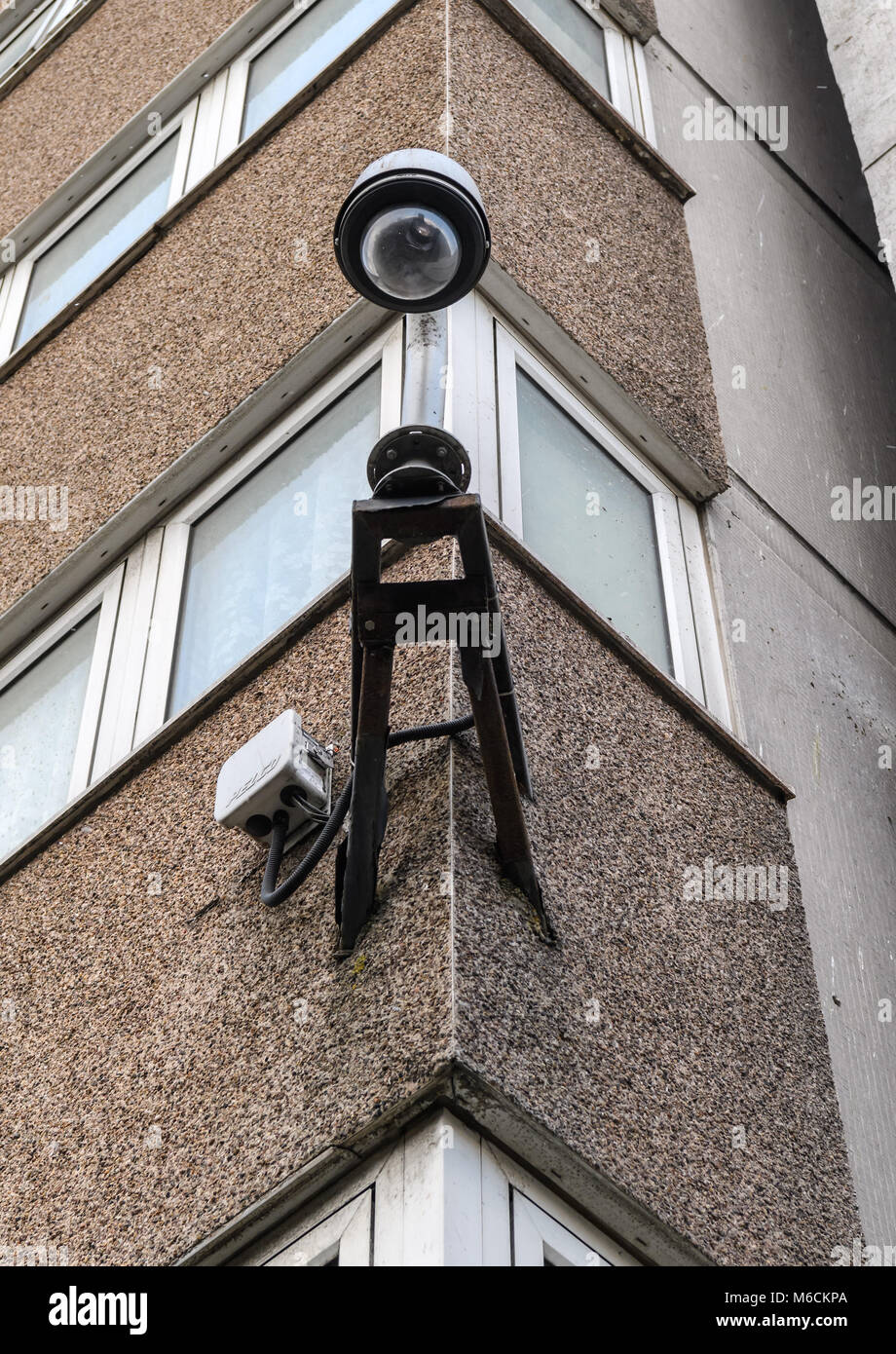 Tower mounted cctv hi-res stock photography and images - Alamy