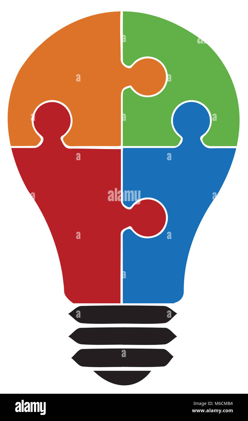 Illustration art of a lamp logo with isolated background Stock Photo ...