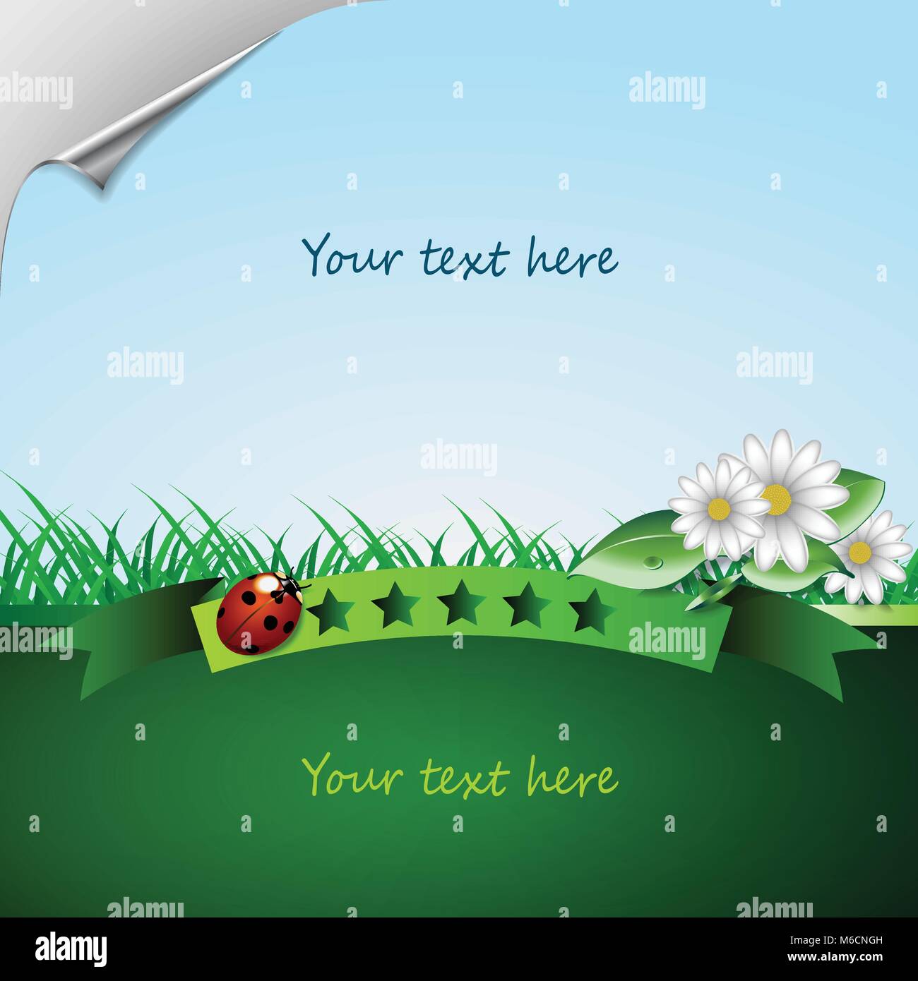 Abstract Colorful Ecological Background - Concept Design in Editable ...