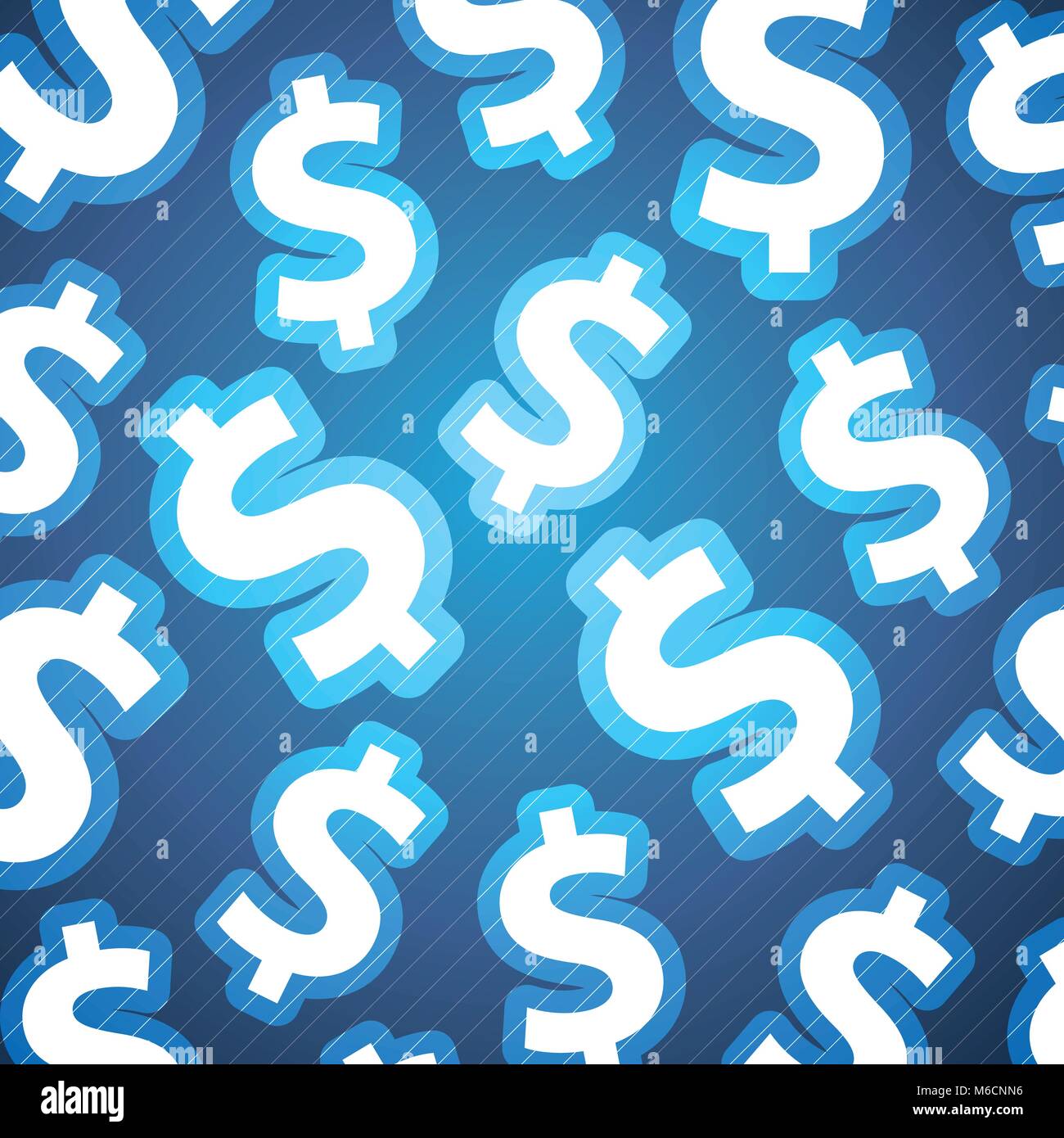 Background with Dollar Signs - Business Concept Design Stock Vector ...