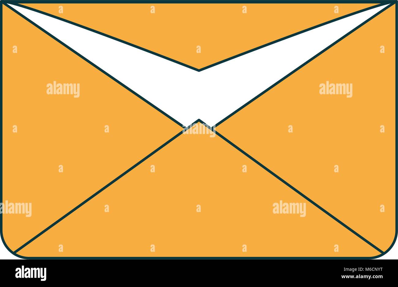 Envelope open symbol Stock Vector Image & Art - Alamy