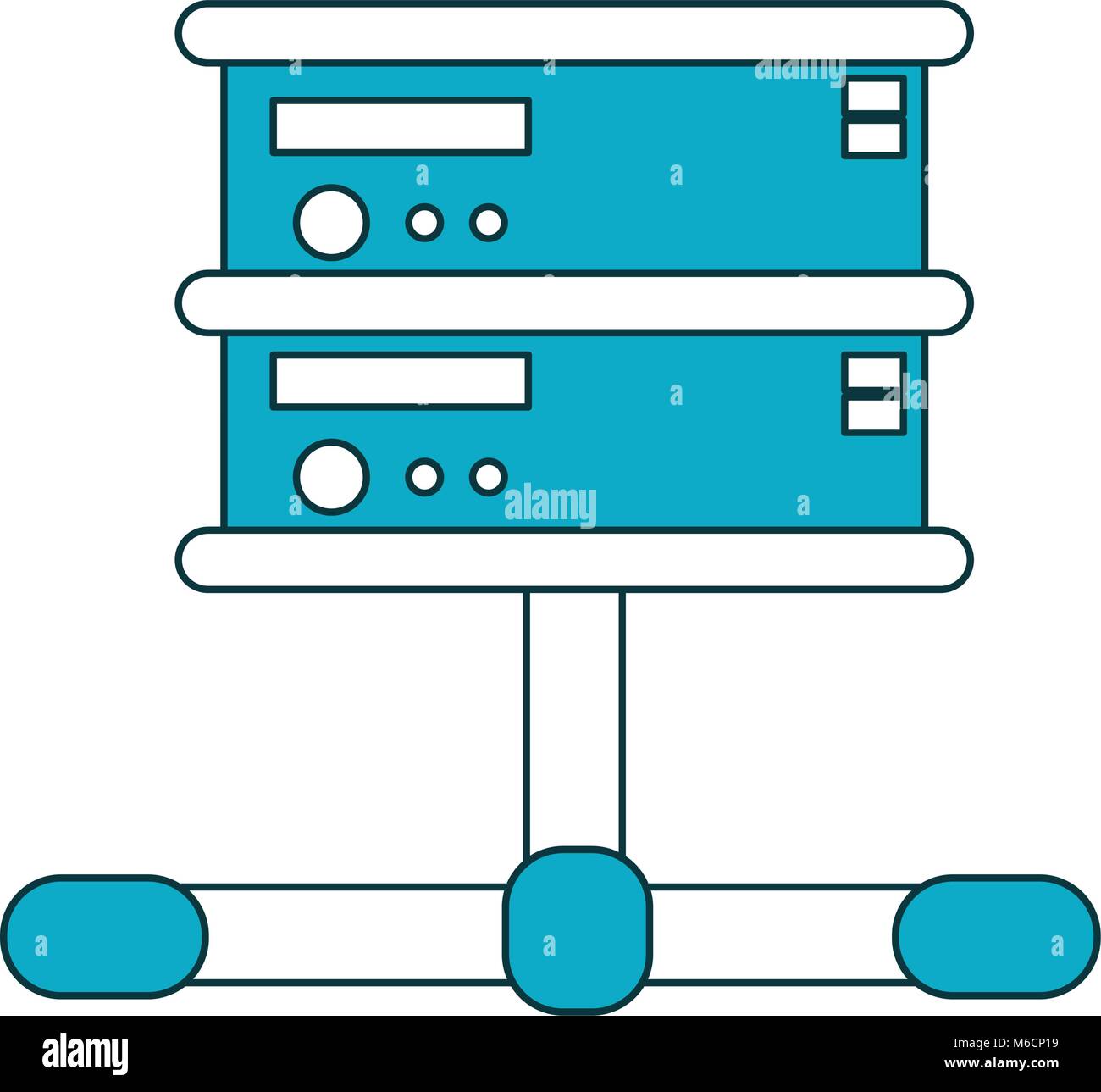 Servers database technology Stock Vector Image & Art - Alamy