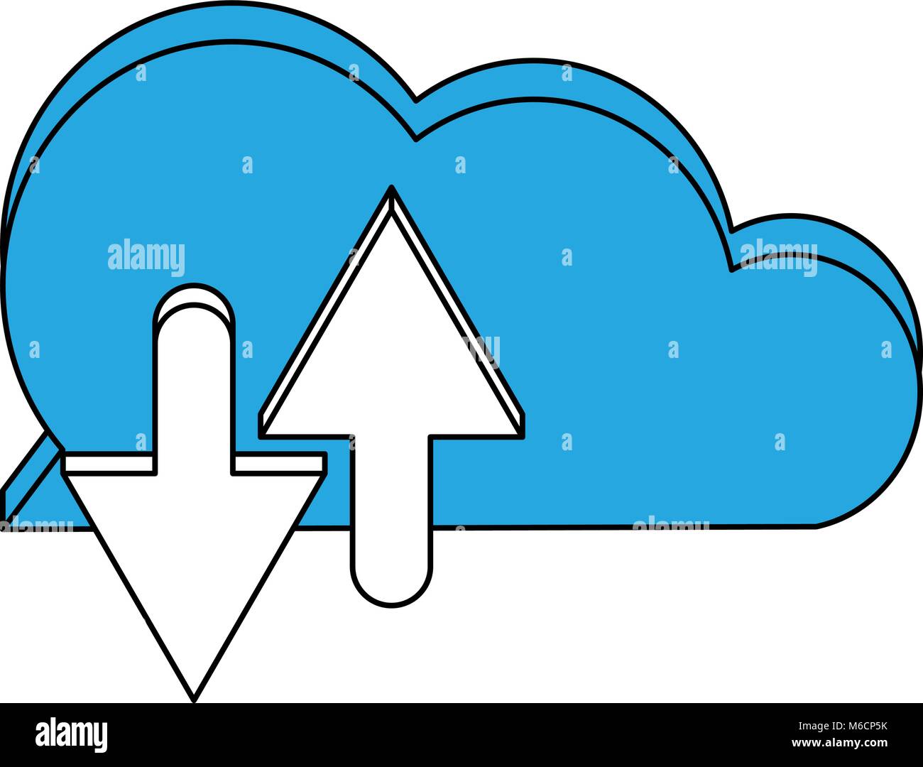 Cloud computing technology Stock Vector Image & Art - Alamy