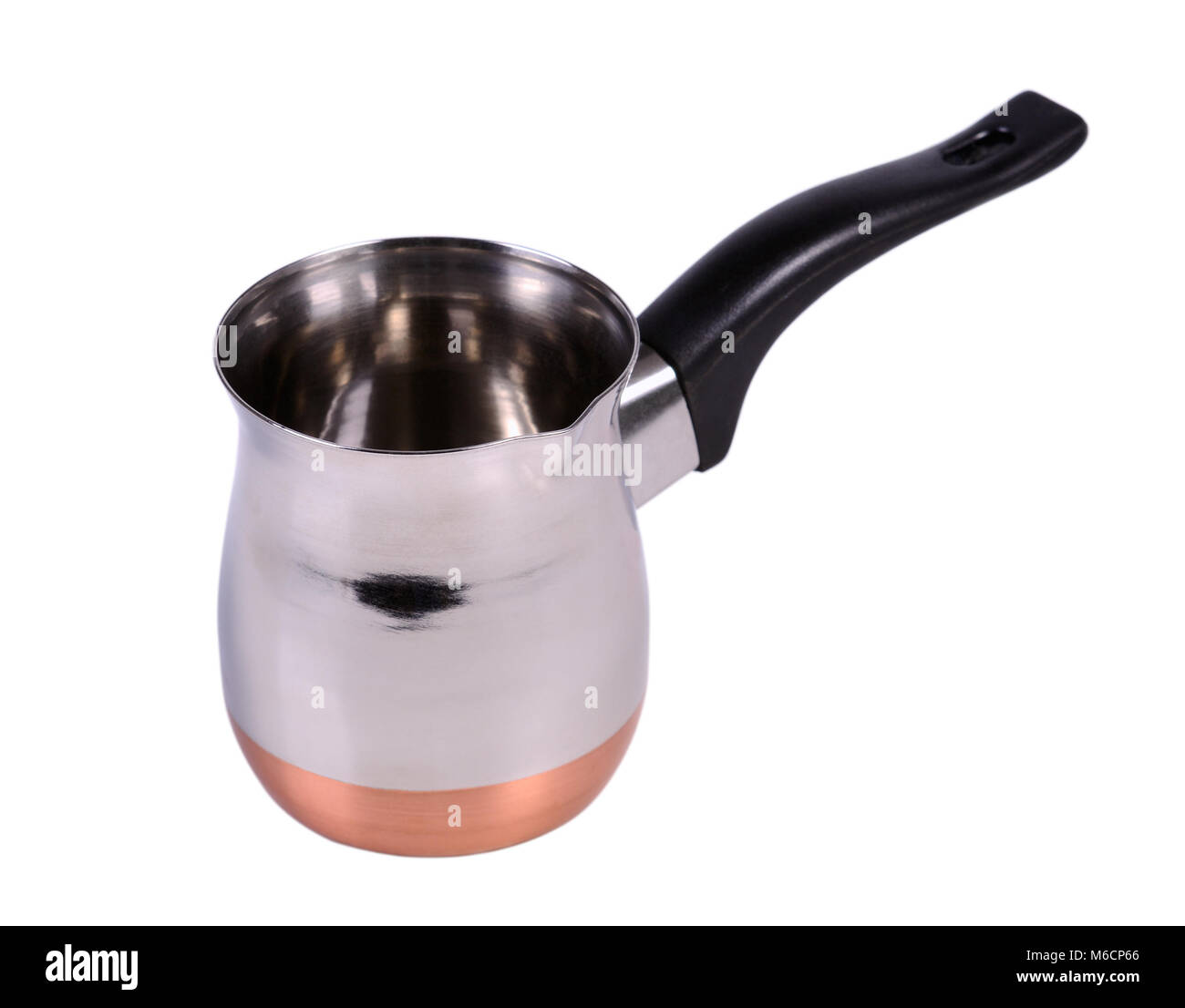 Coffee pot isolated on white Stock Photo - Alamy