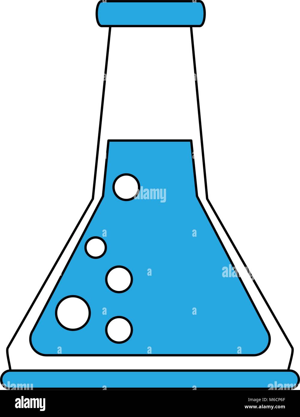 Laboratory flask symbol Stock Vector Image & Art - Alamy