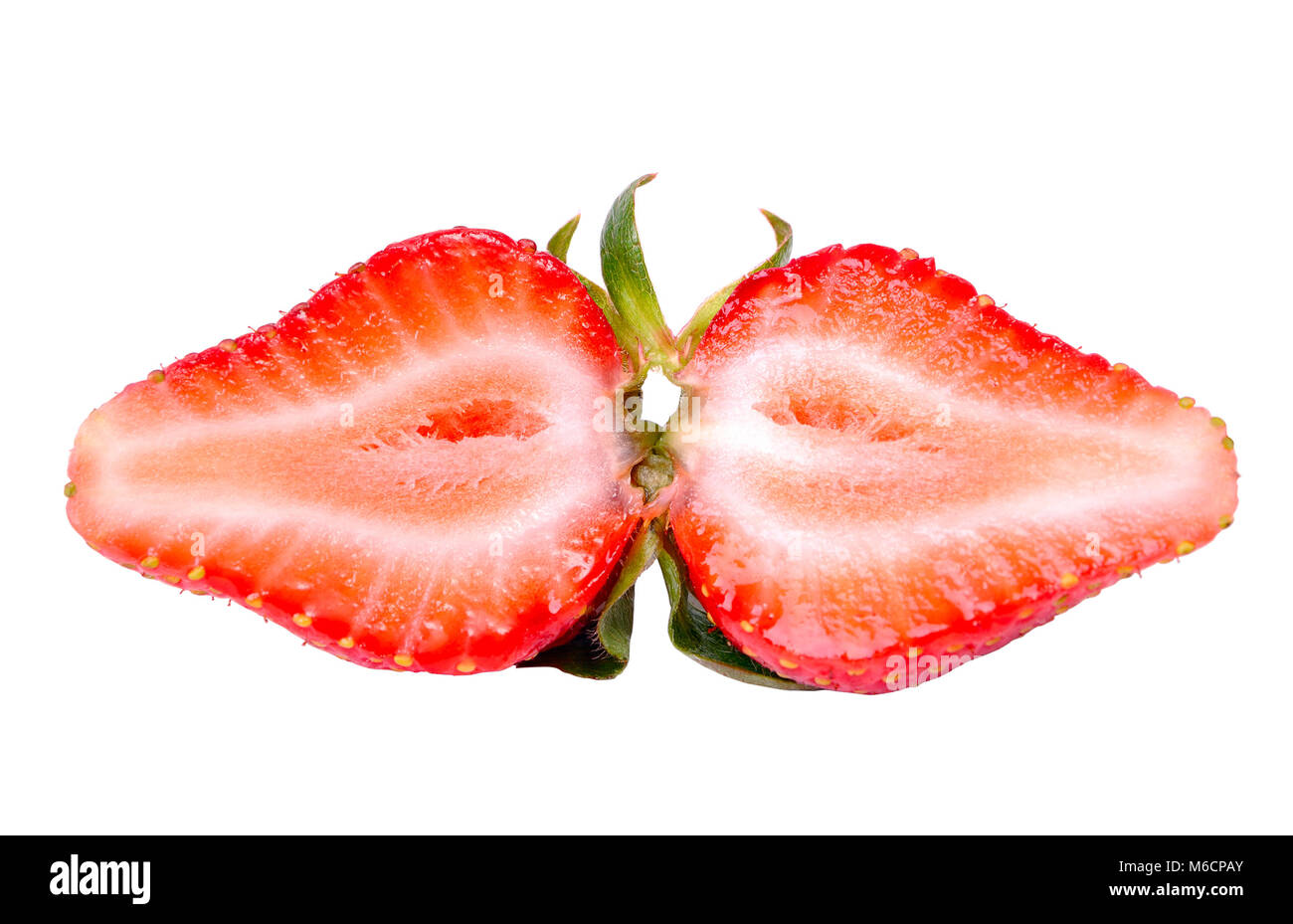 Cross section of strawberry hi-res stock photography and images - Alamy