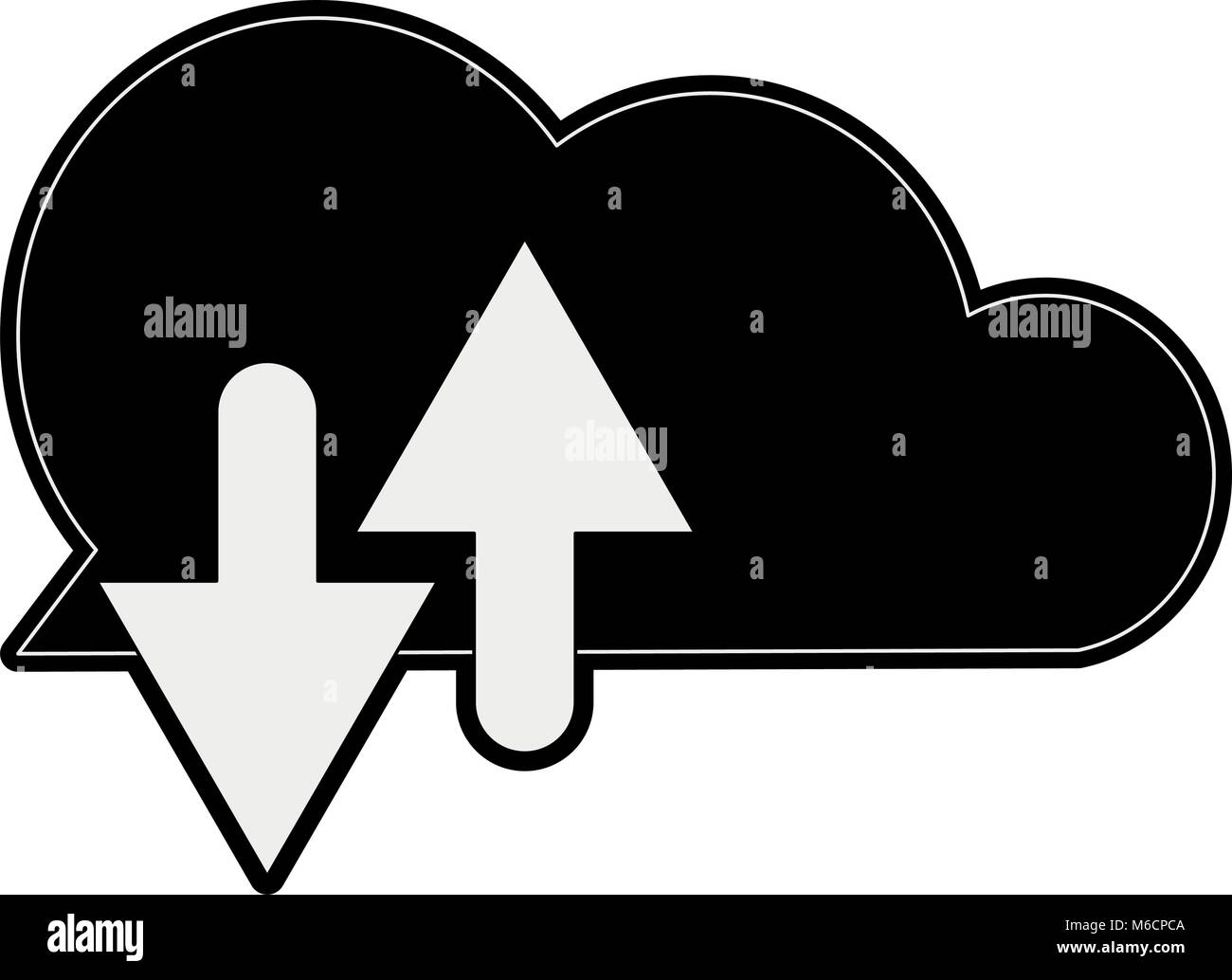 Cloud computing technology Stock Vector Image & Art - Alamy
