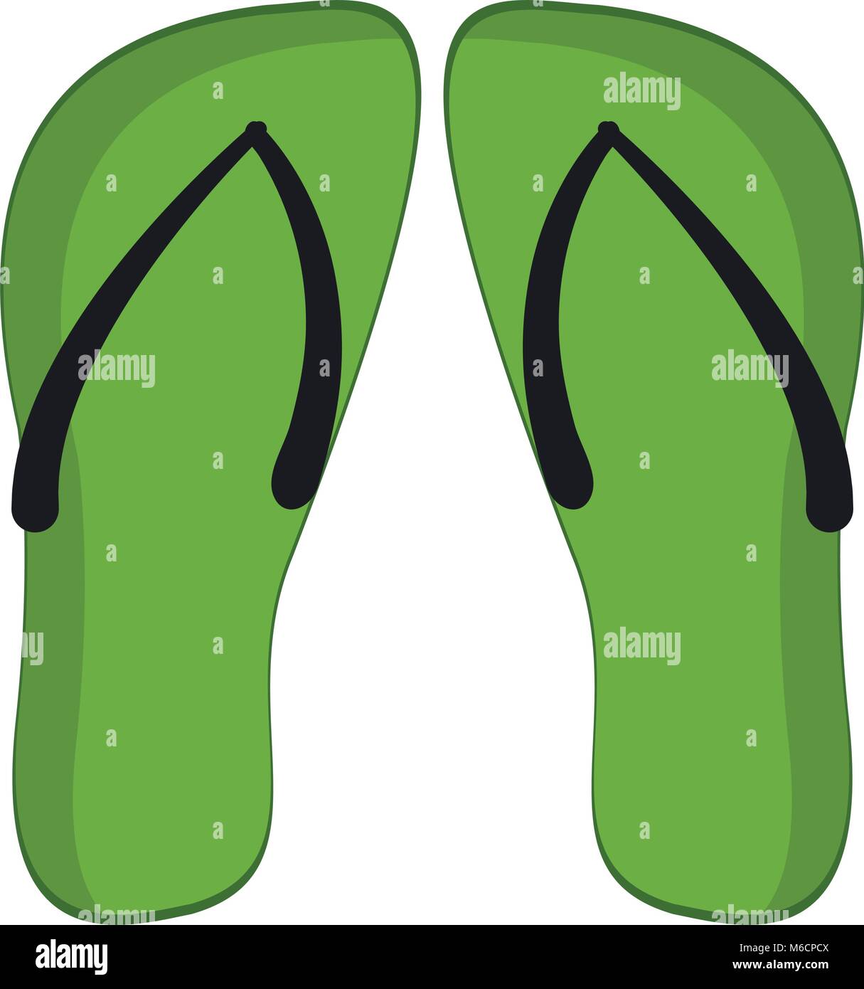 Flip flops cartoons Stock Vector Image & Art - Alamy