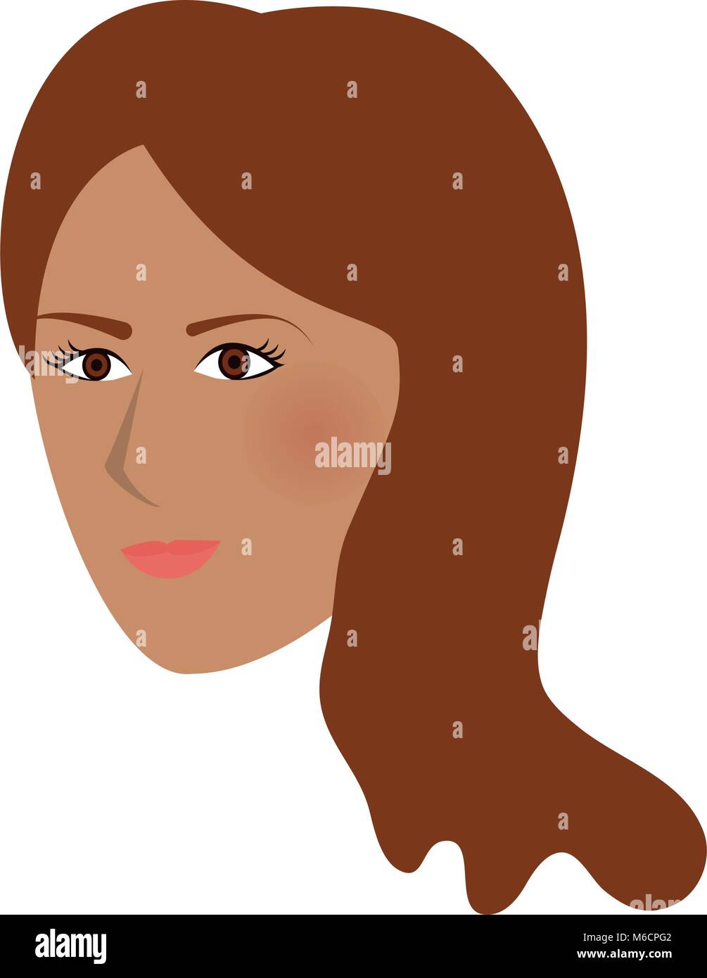 Woman face cartoon Stock Vector Image & Art - Alamy