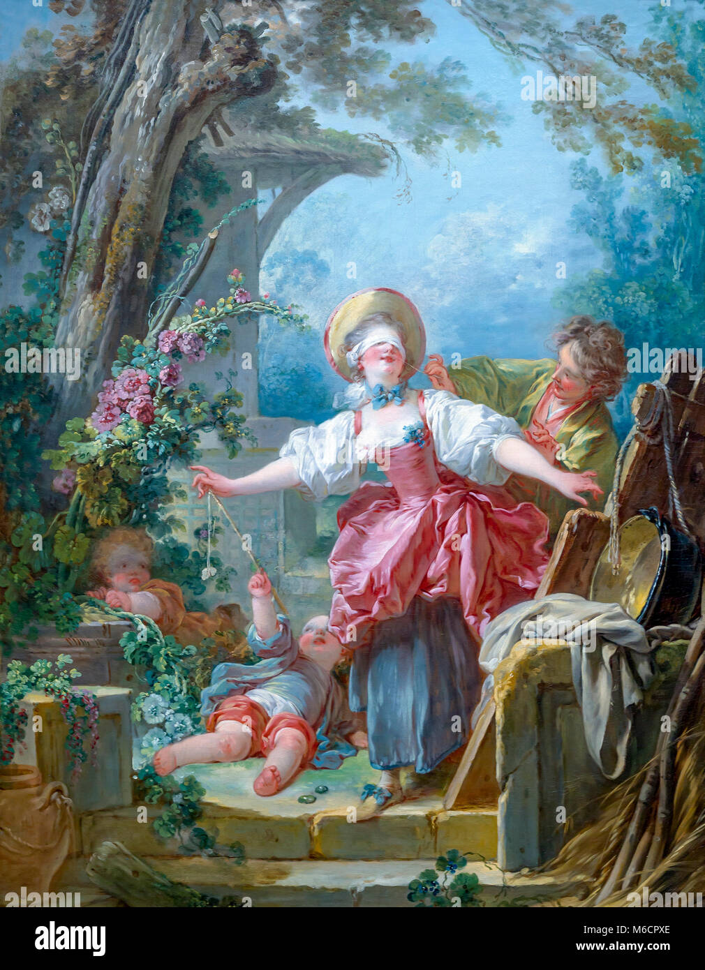 Blind Man's Buff, Jean Honore Fragonard, circa 1750-1752, Toledo Museum of Art, Toledo, Ohio ...