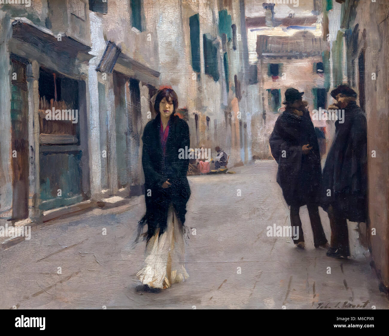Street in Venice, John Singer Sargent, 1882, National Gallery of Art ...