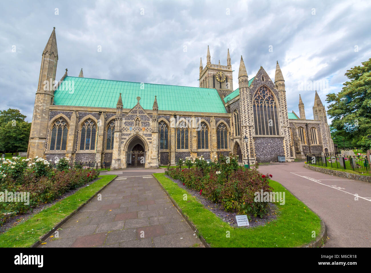 English parish church in Great Yarmouth - England Stock Photo - Alamy