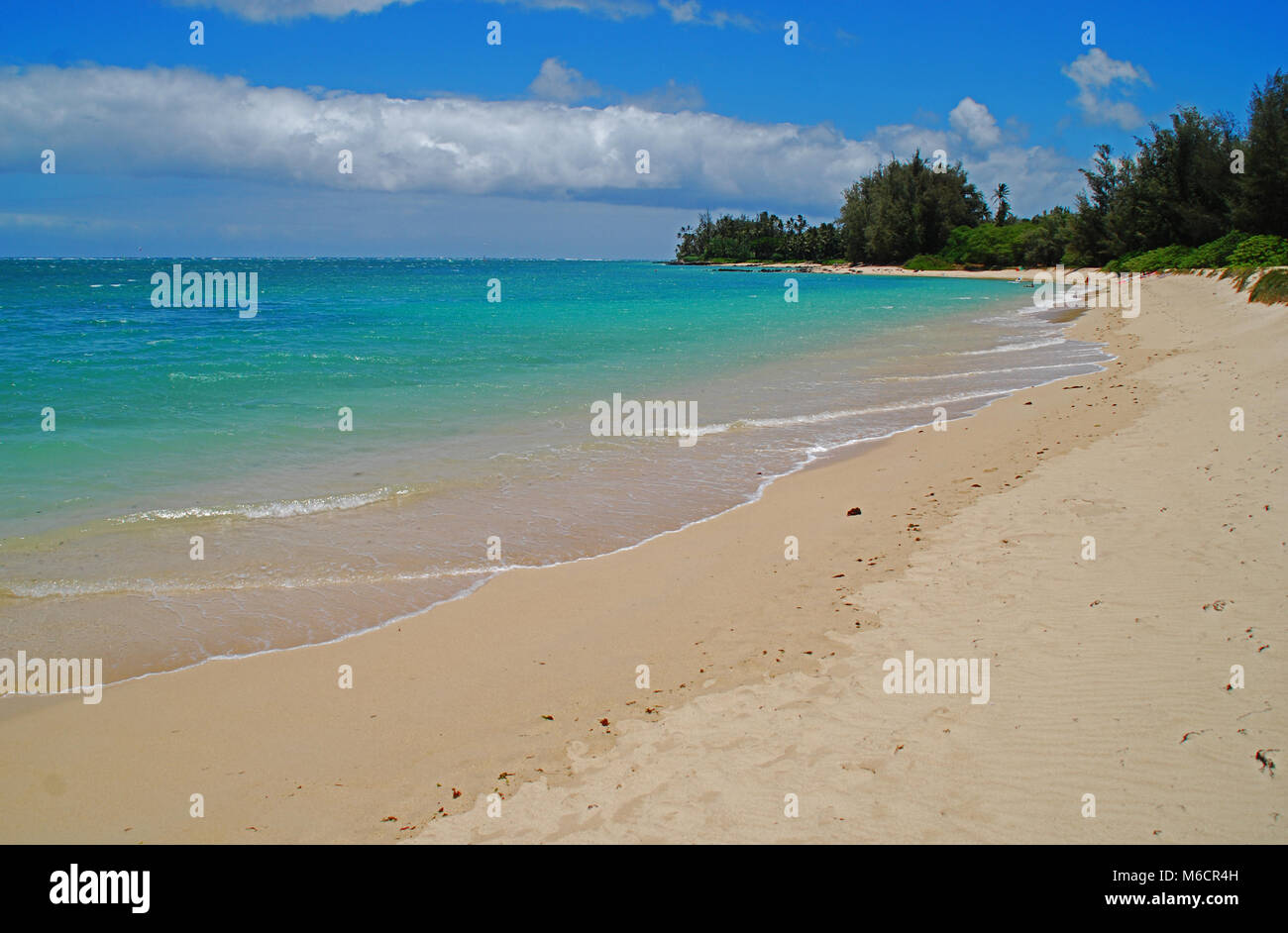 Kahana Beach on Maui, Hawaii Stock Photo - Alamy