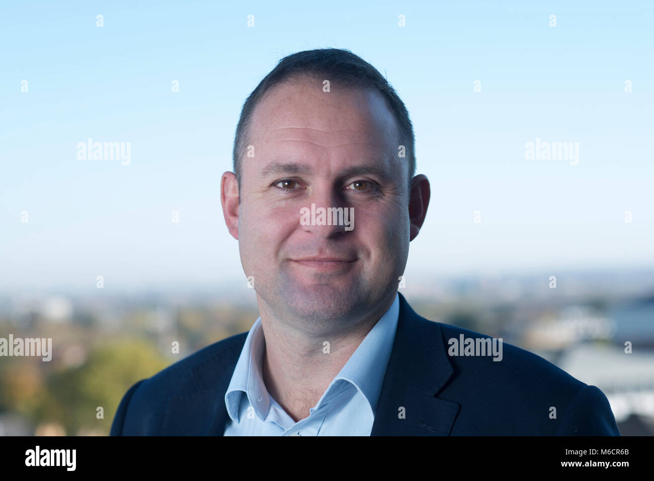 profile portraits of smart office workers and managers in business ...