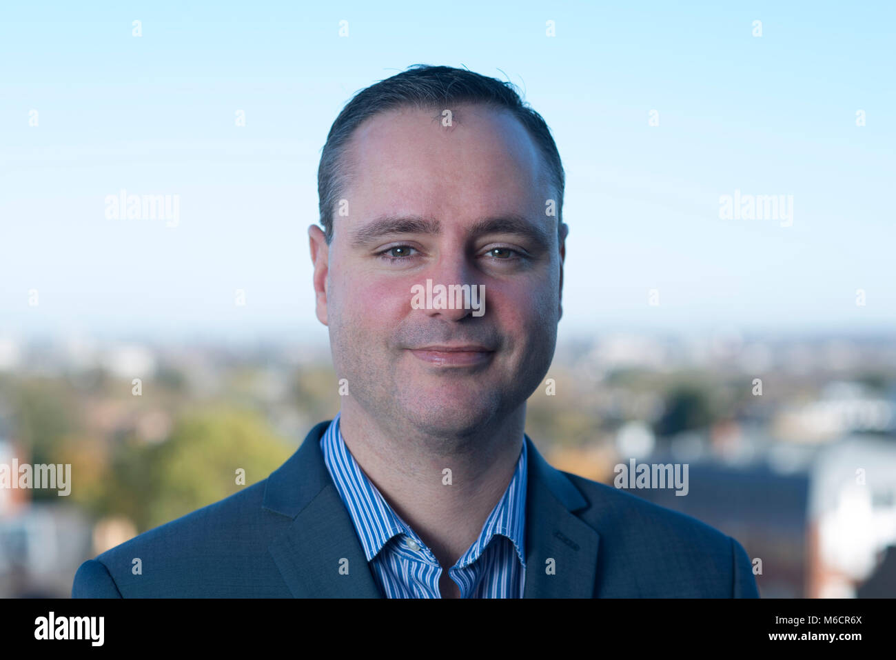 profile portraits of smart office workers and managers in business ...